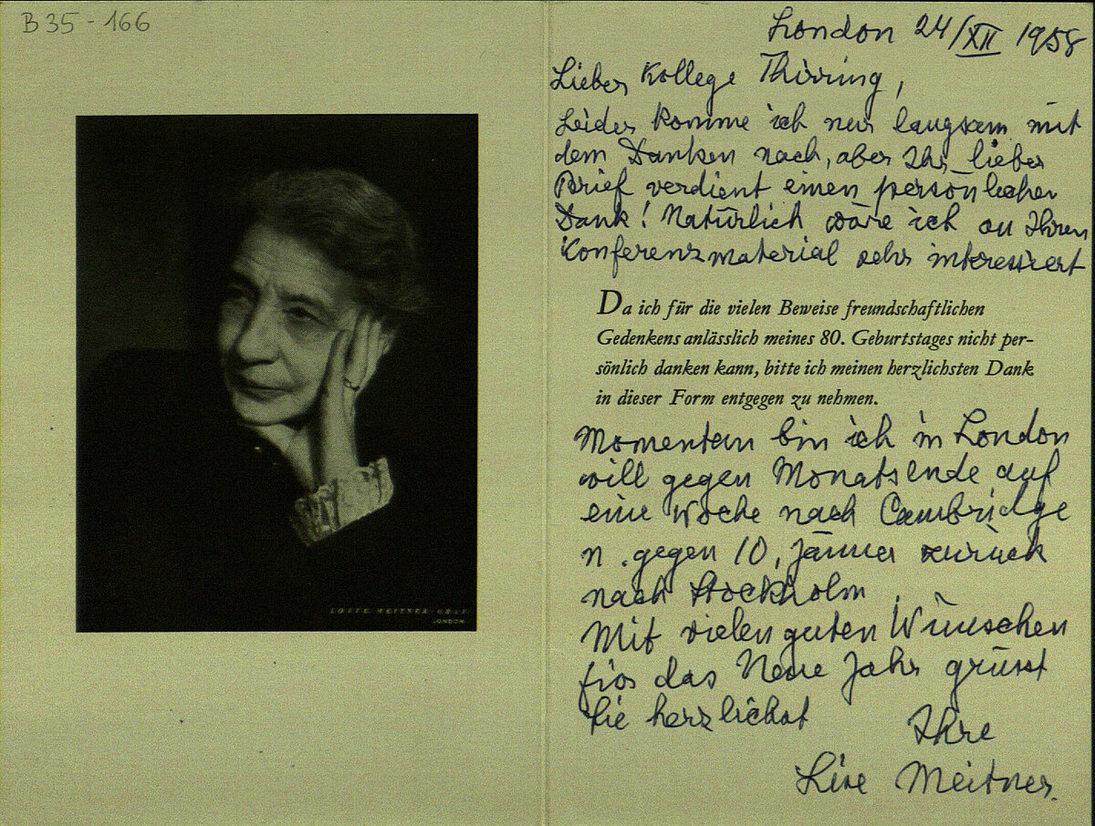 Lise Meitner: A female pioneer in nuclear research